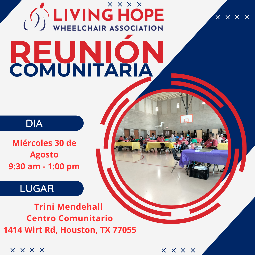 Reunion Comunitaria | Living Hope Wheelchair Association